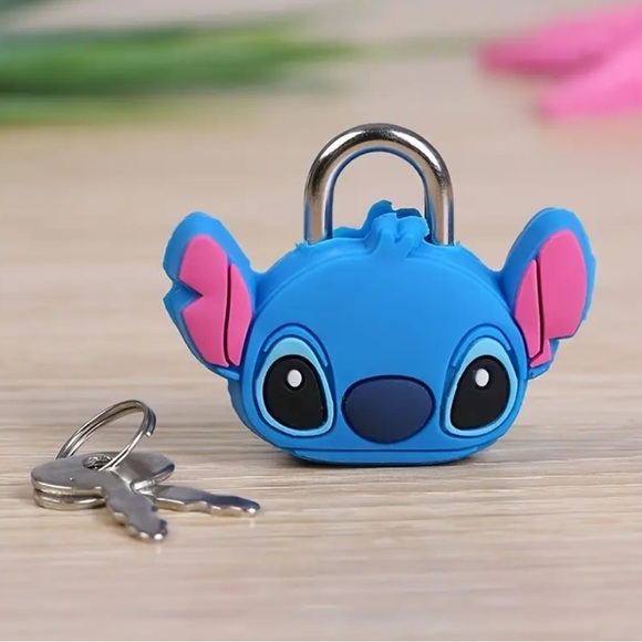 Disney | Accessories | Disney Stitch Lock With Key | Poshmark